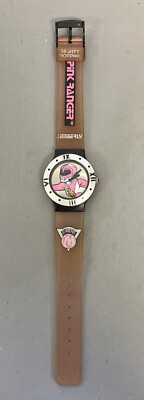 MIGHTY MORPHIN POWER Rangers Watch Pink Ranger Kimberly 1994 Saban £21. ...