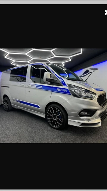 FORD TRANSIT MRST RS EDITION CUSTOM 2.0 300 ECOBLUE 5dr 6 SEATS £22,495 ...