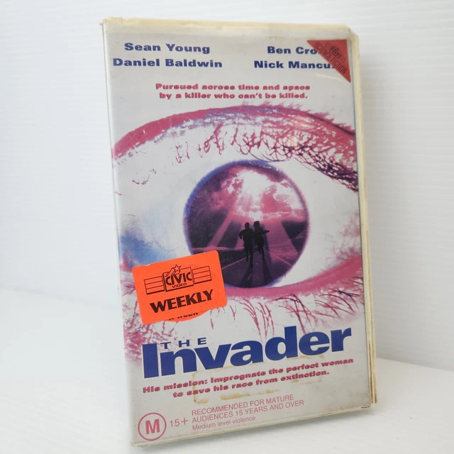VHS THE INVADER (1997) RARE Sci-Fi 90’s Movie Rocvale Film VHS Video Tape $32.00 - PicClick AU