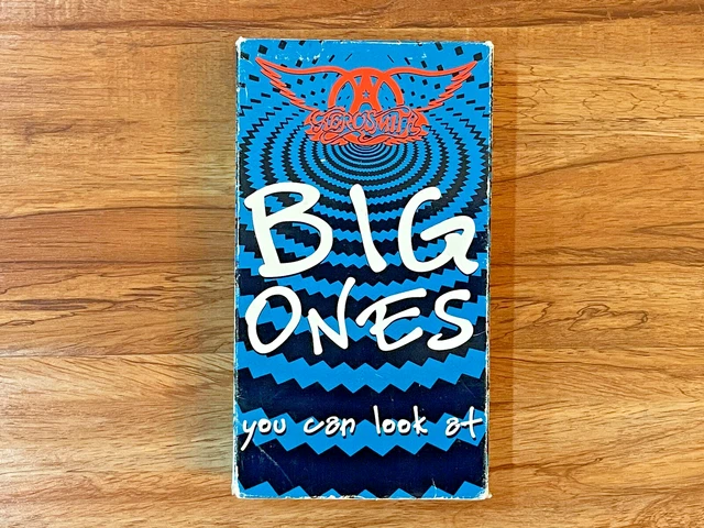 AEROSMITH BIG ONES You Can Look At VHS, 1994 Geffen Records Steven ...