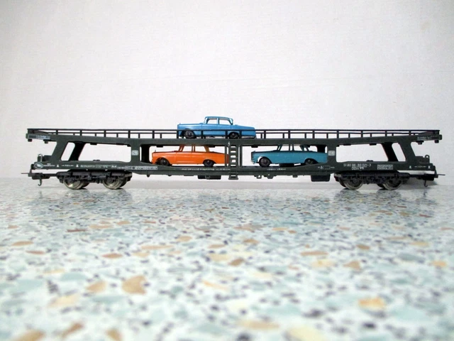 LIMA H0 AUTOTRANSPORTWAGEN DDm 915 für Reisezüge der Deutschen ...