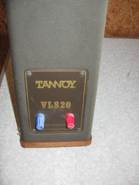 SINGLE TANNOY VLS 20 Speaker/Loudspeaker Passive Column Array with wall ...