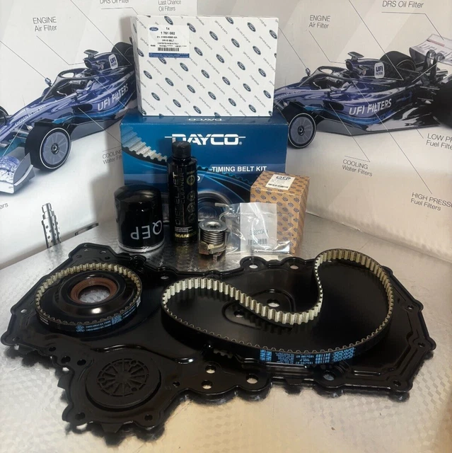 FORD TRANSIT 2631801 Timing Kit Oil Pump Belt Transit Mk8 Custom 2.0 ...