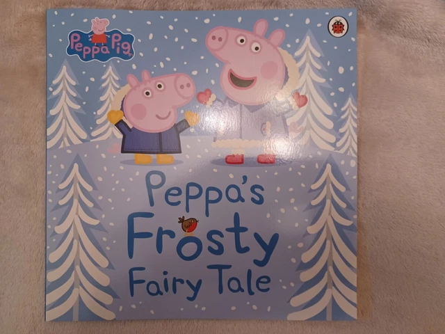 PEPPA PIG STORY Book Peppa's Frosty Fairy Tale Story Book Brand New RRP ...