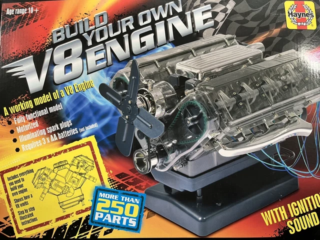 HAYNES BUILD YOUR Own V8 Engine £31.90 - PicClick UK