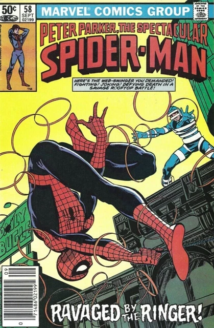 PETER PARKER THE Spectacular Spider-Man #58 Comic 1981 - Marvel ...