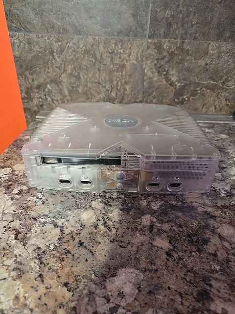 MICROSOFT XBOX CRYSTAL Limited Edition Translucent Clear Console Only ...