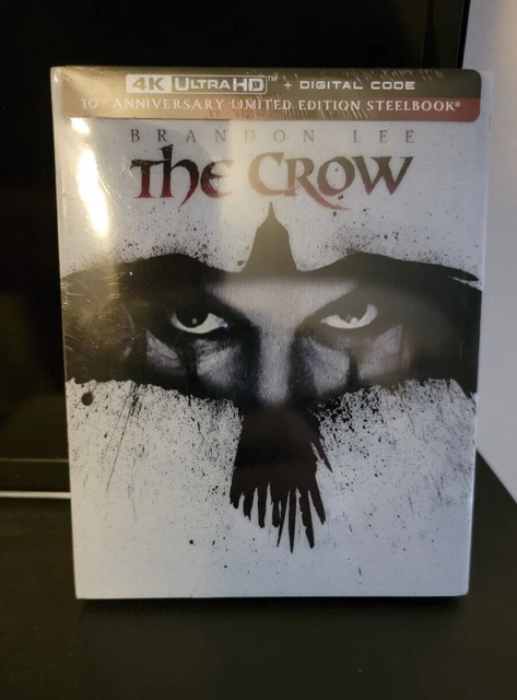 THE CROW 4K Ultra HD + Esclusiva Walmart Steelbook digitale *nuovo di zecca* *sigillato* EUR 30 ...