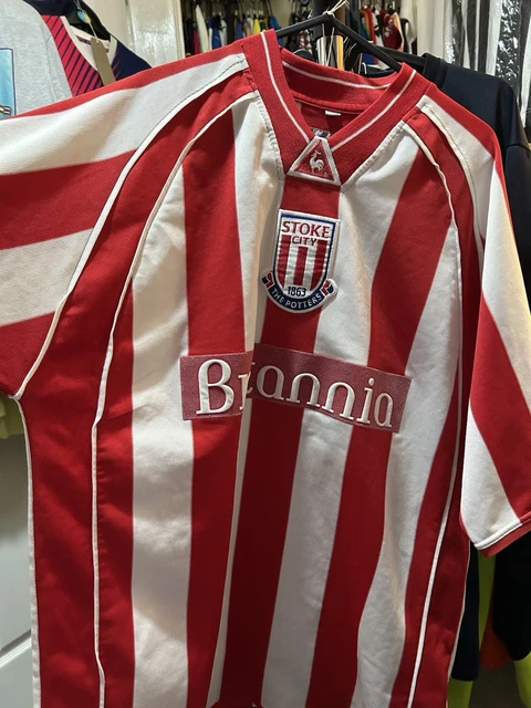 2001-2003 STOKE CITY home football shirt Size XL £63.09 - PicClick UK