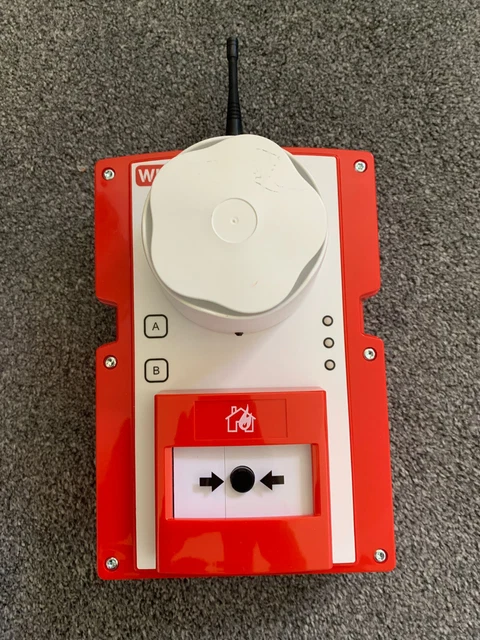 WES+ SOUNDER BUILDING Call Point Fire Alert Unit W2-FPT-SRO-R-A £119.99 ...