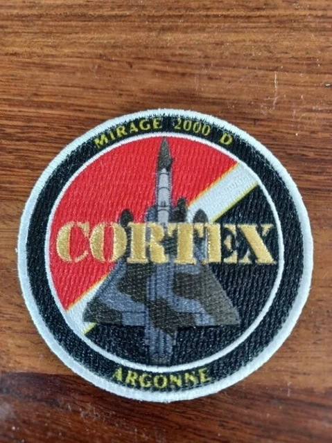 PATCH ARMÉE DE l'air MIRAGE 2000D ARGONNE CORTEX avec velcro EUR 5,00 - PicClick FR