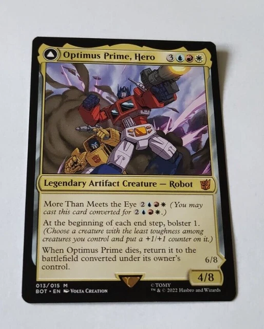 MTG OPTIMUS PRIME, Hero (BOT-013) Mythic Rare English MINT EUR 5,00 ...