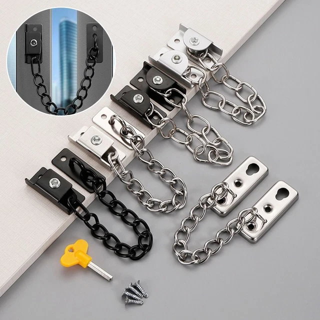 WINDOW LOCK WINDOW limiter Guard Lock Window Safety Latch Chain ...
