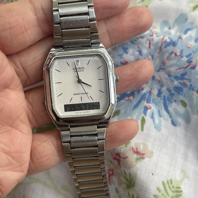 CASIO ANALOGUE DIGITAL Mens Quartz Watch 740 AQ-309 £13.50 - PicClick UK