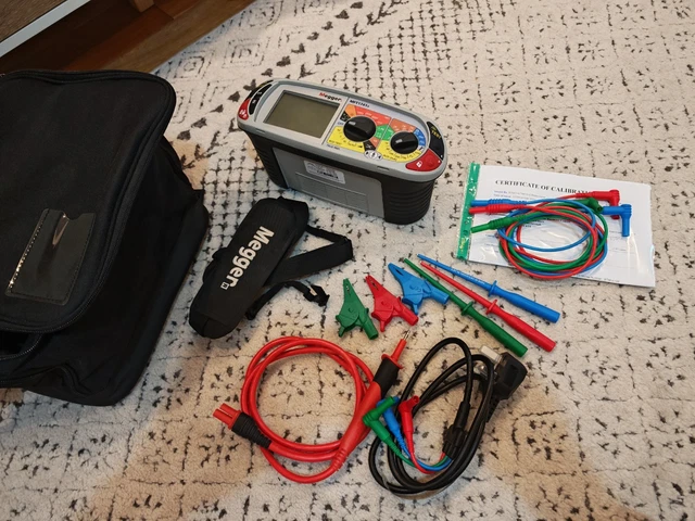 MEGGER MFT1741+ MULTIFUNCTION Tester,Calibrated till November 2026 £822 ...