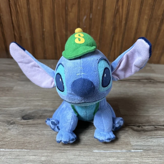DISNEY LILO AND Stitch 8” Plush Baseball Cap Hat Green Backpack £7.58 ...