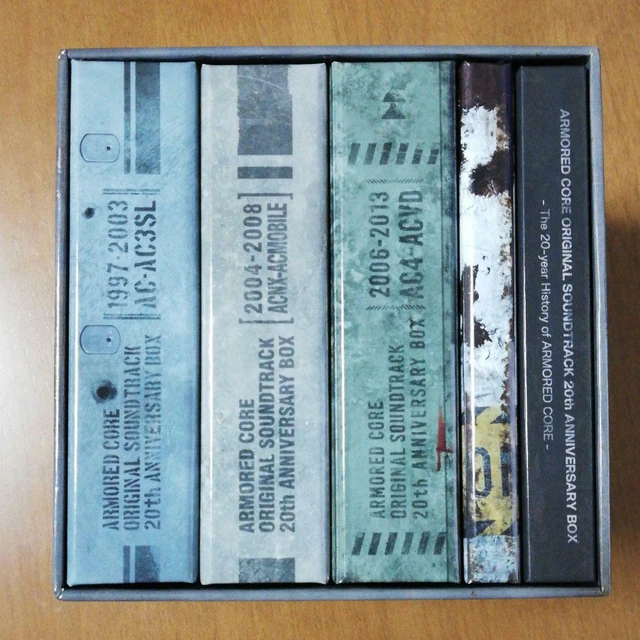 ARMORED CORE ORIGINAL SOUNDTRACK 20th Anniversary Box Used EUR 672,79 ...
