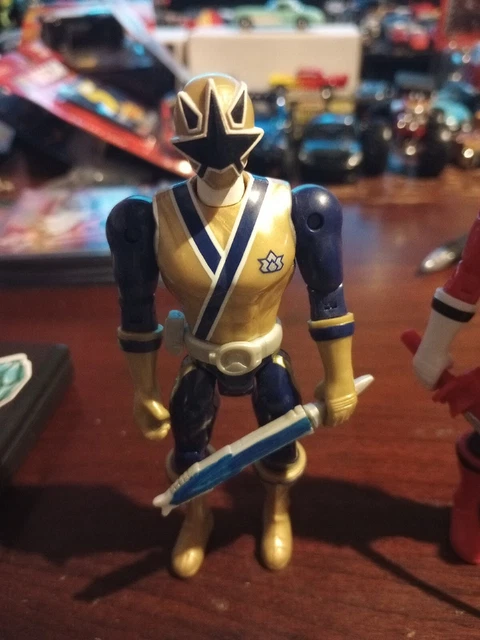POWER RANGERS SUPER Megaforce Samurai Gold Ranger Bandai 2013 EUR 19,37 ...