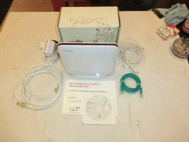 VODAFONE EASY BOX 402 1-Port 10/100 DSL WLAN-Router, 2 Jahre Garantie ...
