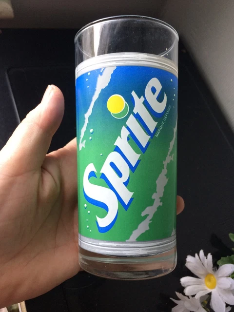 THE COCA COLA Company SPRITE Glass Highball Style Green Drinks Juice ...