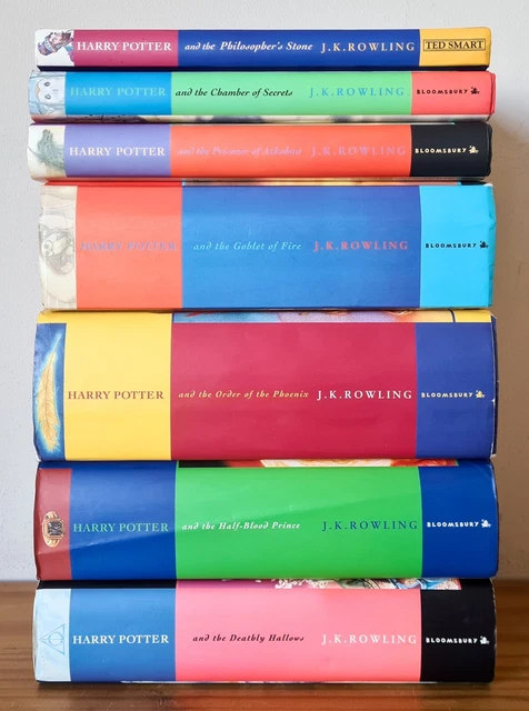 HARRY POTTER COMPLETE Hardback Book Set Books 1-7 Bloomsbury Some First ...