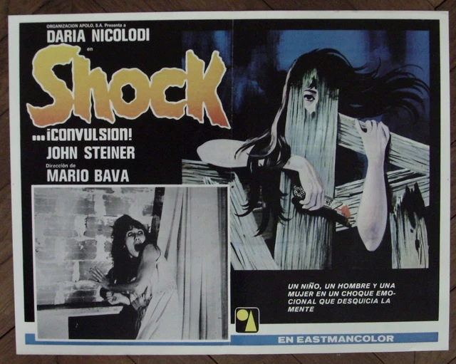 SHOCK 1977 MARIO Bava lobby card mexicaine EUR 10,00 - PicClick FR