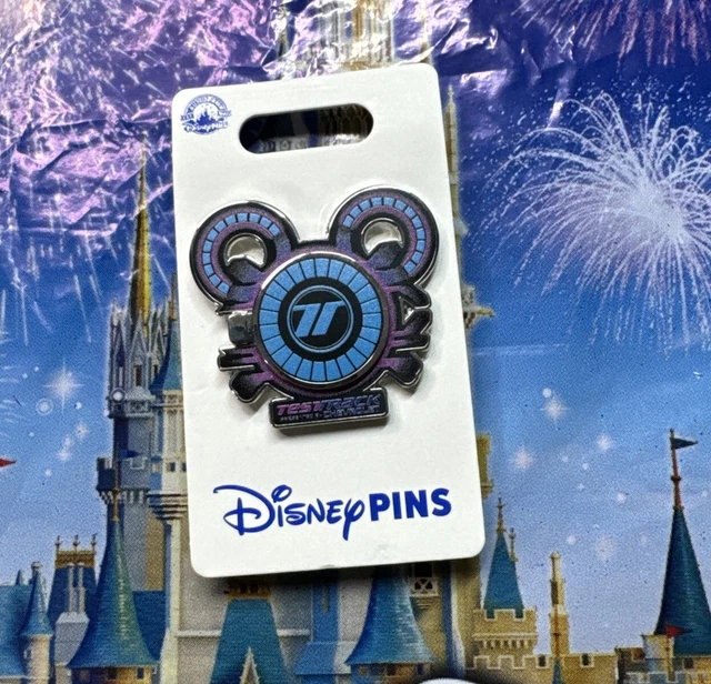 DISNEY PARKS EPCOT Test Track Hinge Mickey Mouse 2024 Open Edition Pin ...