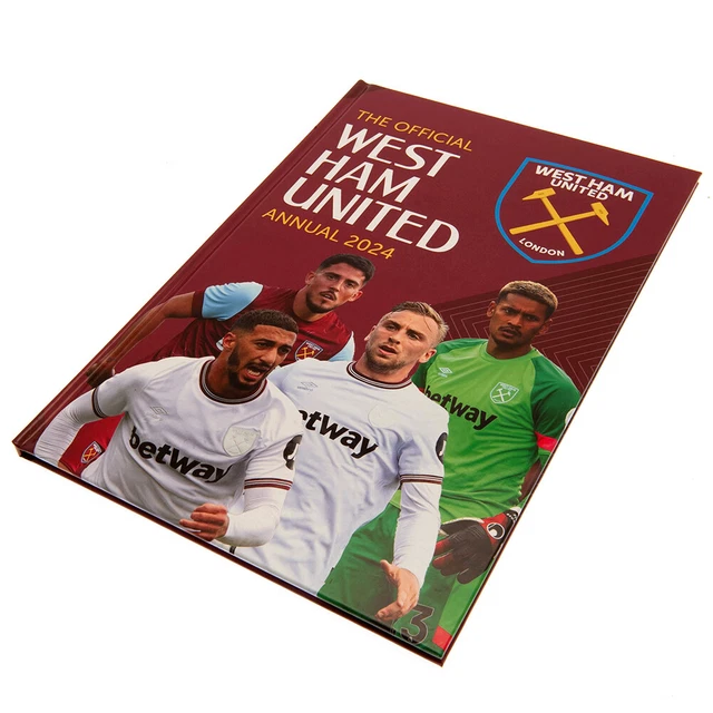 WEST HAM UNITED FC 2024 Annual Hammers Official Club Product Great Gift ...