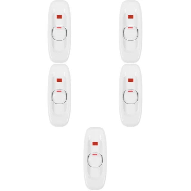 5 COUNT SWITCH Button Dimmer Switches for LED Lights Lamp Replacement £ ...