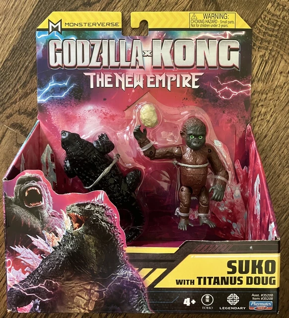 “GODZILLA X KONG: New Empire” Suko and Titanus Doug, Playmates New $24. ...