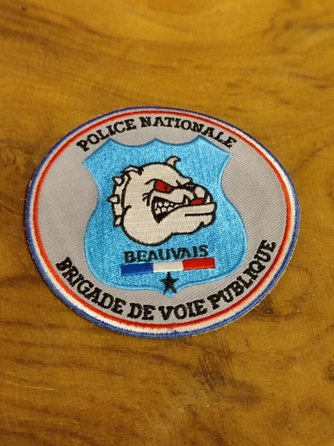 ECUSSON PATCH POLICE Nationale Beauvais Brigade de voie publique - Oise ...