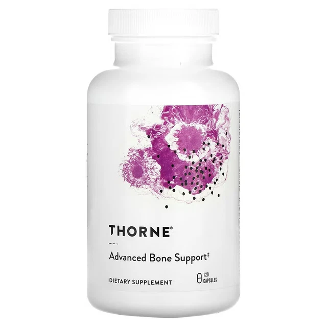 THORNE, ADVANCED BONE Support , 120 Capsules, Expiry"11/2025 £26.98 - PicClick UK
