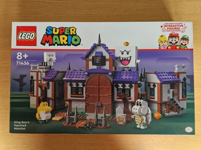 LEGO SUPER MARIO Bros. King Boo's Haunted Mansion. 71436. Bnib. Free ...