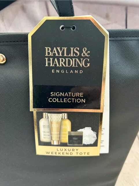 BAYLIS & HARDING Signature Collection Luxury Weekend Tote Bag 6 piece ...