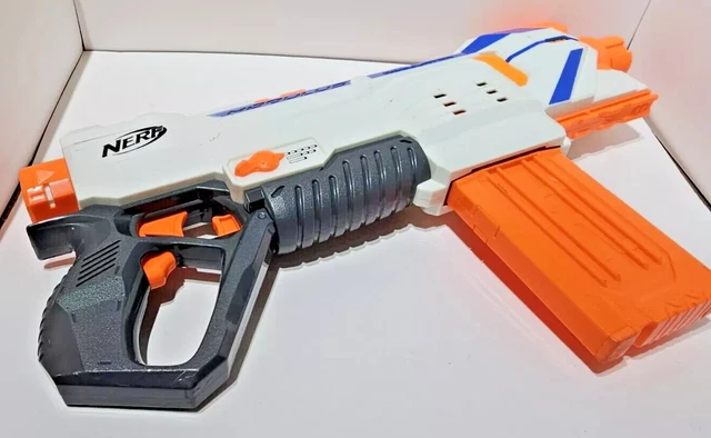 NERF N-STRIKE ELITE Modulus Regulator Blaster with Magazine / Clip & 12 Darts £12.95 - PicClick UK