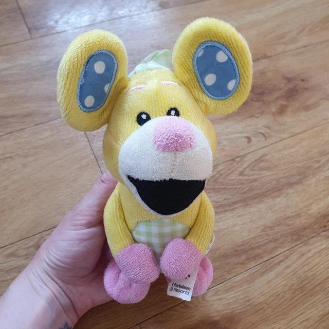 PIPSQUEAK YELLOW MOUSE Parkdean Resorts Holidays Soft Plush Toy Cheeky ...