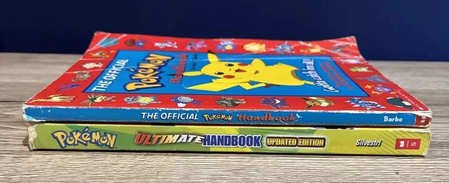 POKEMON THE OFFICIAL Handbook 1999 & Ultimate Handbook Updated Ed ...