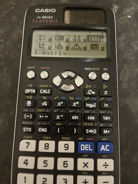 CASIO FX-991EX CLASSWIZ Scientific Calculator Used Made In Thailand £29 ...
