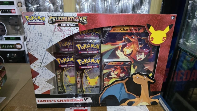 POKEMON TCG: CELEBRATIONS 25th Anniversary- Lance's Charizard V Box New & Sealed £68.32 ...