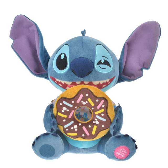 DISNEY STORE LILO & Stitch Donut Disney Stitch Plüschtier greift Snacks ...