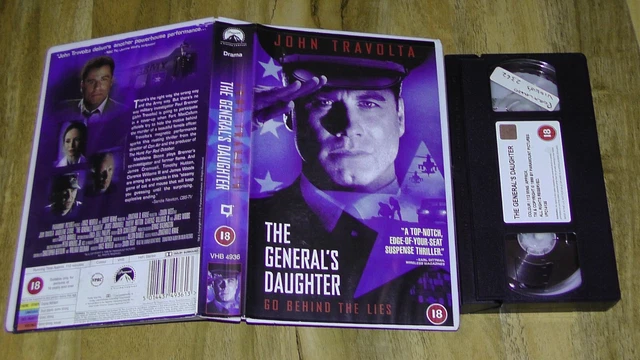 THE GENERAL'S DAUGHTER VHS Video Tape Big Box Ex Rental CIC Paramount ...