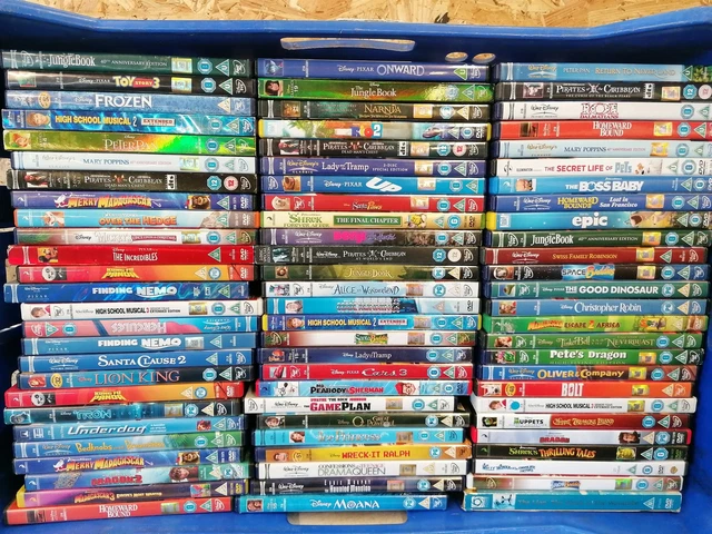CHILDRENS KIDS FAMILY DVDs Disney Pixar Nickelodeon Dreamworks Lot Bundle #22136 £20.00 ...