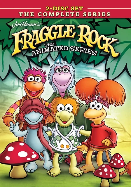 FRAGGLE ROCK THE COMPLETE ANIMATED SERIES 2 DISC SET DVD ALL 26 ...