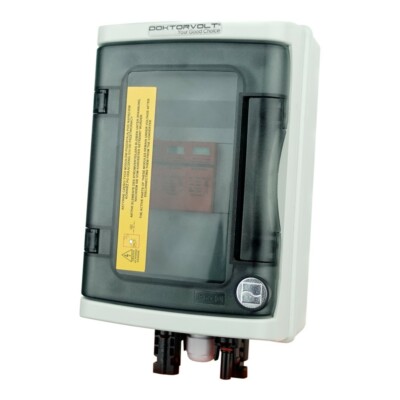 SOLAR JUNCTION BOX photovoltaic DC 1000V surge protection Doktorvolt ...