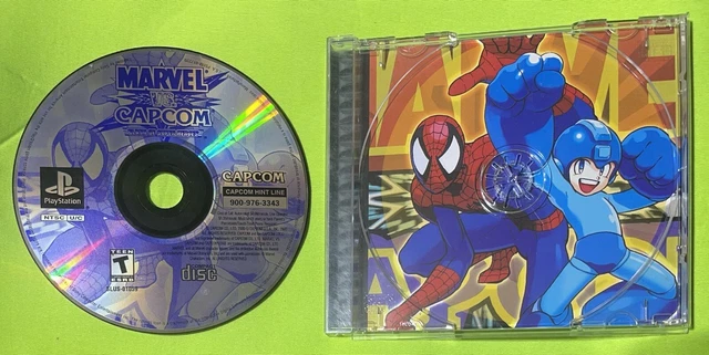 MARVEL VS. CAPCOM: Clash of Super Heroes PlayStation 1 PS1 pas de ...
