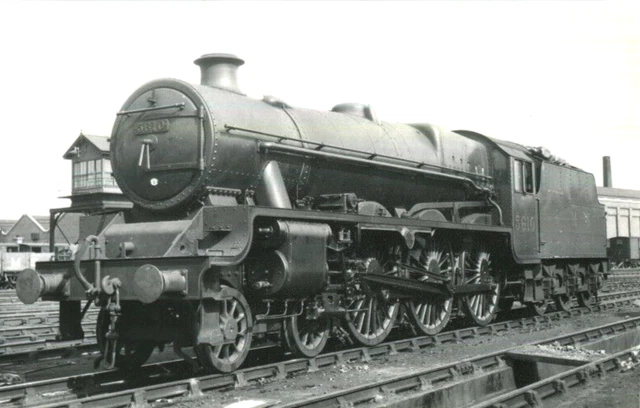 RAILWAY PHOTOGRAPH LMS Jubilee Class 4-6-0 locomotive No 5610 GOLD ...