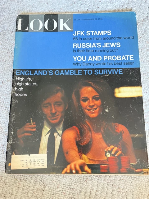 1966 NOVEMBER 29 Look Magazine England's Gamble VINTAGE ADS Russia's ...