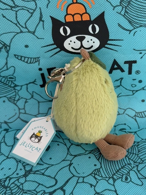 JELLYCAT AMUSEABLE Pear Keychain Brand NewWith Dust Bag £10.79 ...