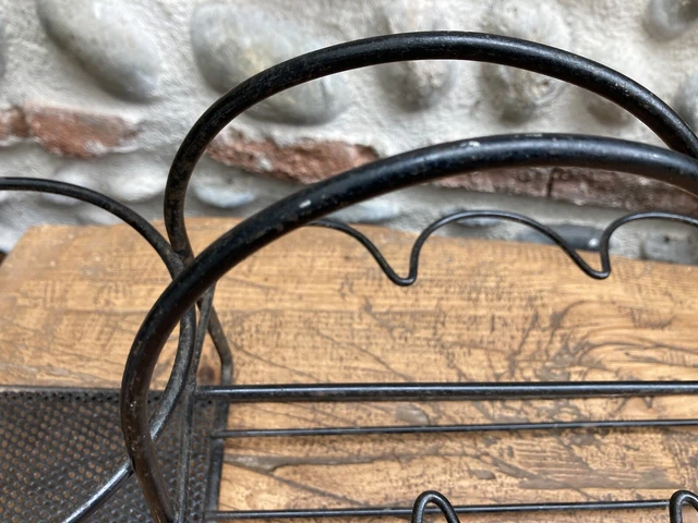 VERY NICE DOOR Bottle Carafe Glass Mathieu Mategot Design Metal ...