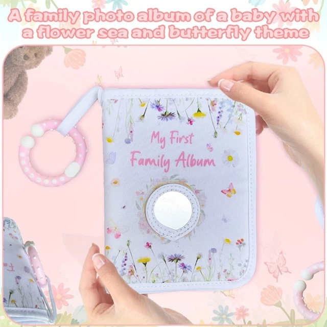 EARLY LEARNING MEMORY Book for Infants Includes Safe Mirror and ...